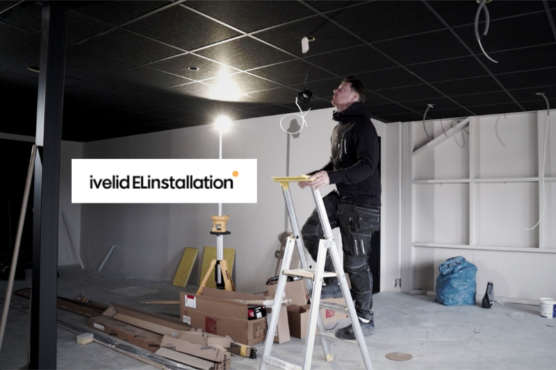 "Nu har man allt i ett, smidigt i mobiltelefonen" – Ivelid Elinstallation | EL-VIS Sverige